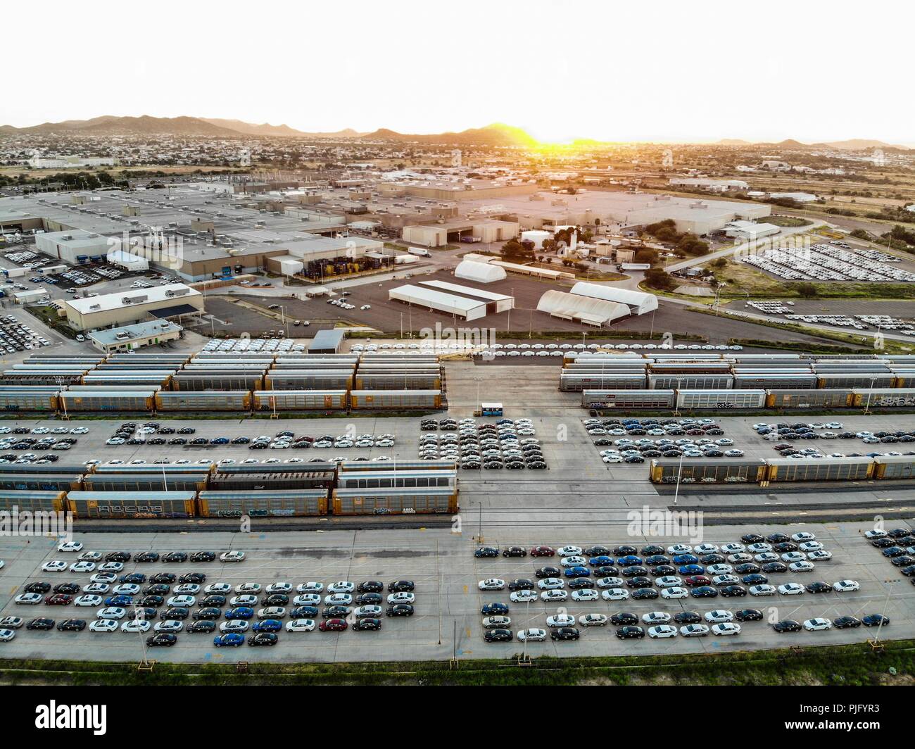 Aerial factory mexico hi-res stock photography and images - Alamy