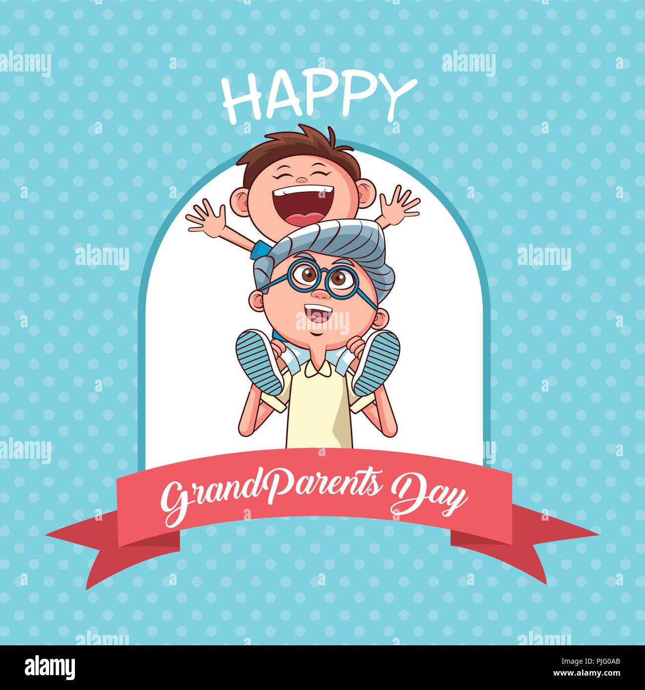 Grandpartens Day Clip Art Happy Grandparents Day Calligraphy Hand