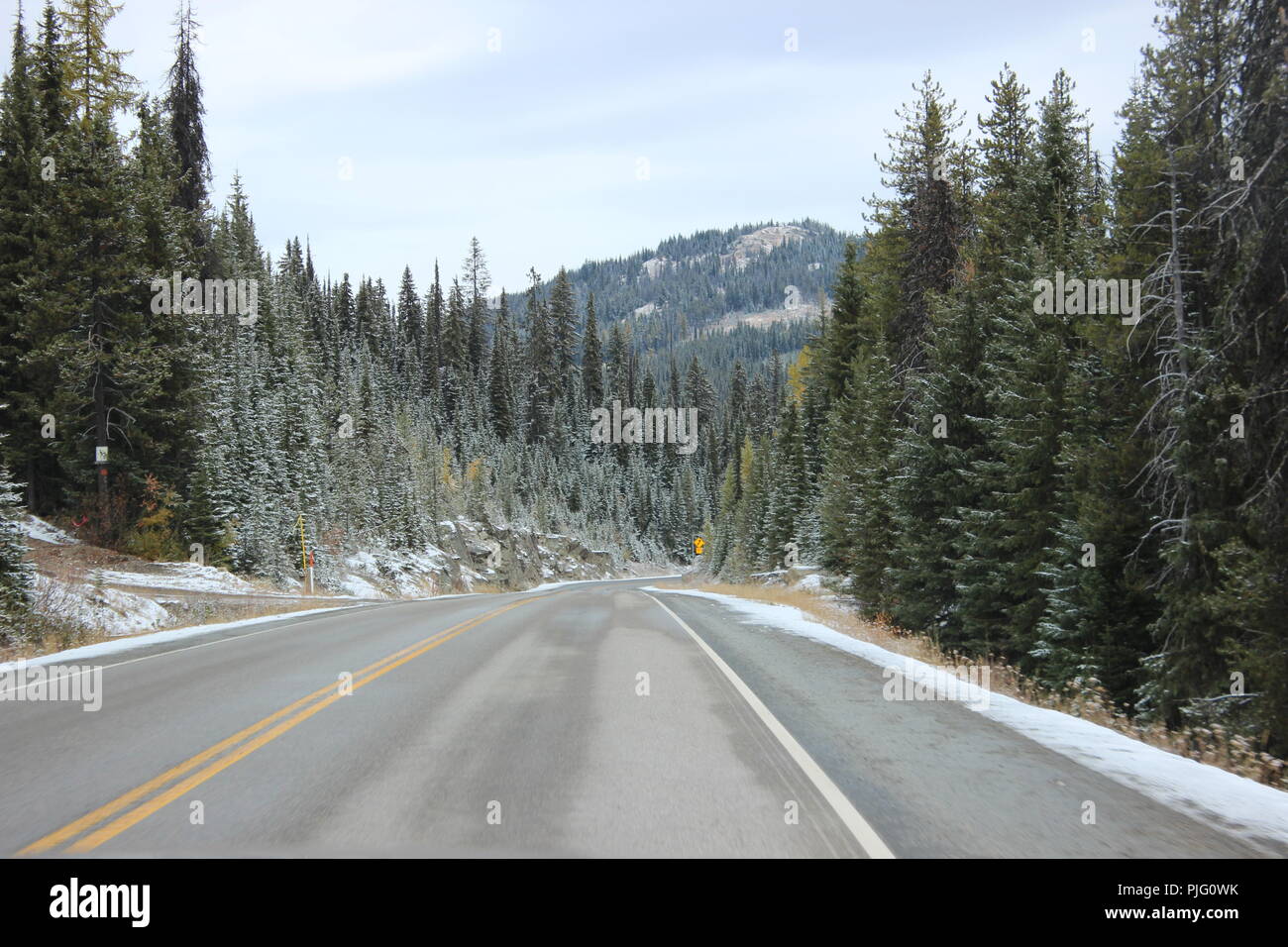 Changing road conditions hi-res stock photography and images - Alamy