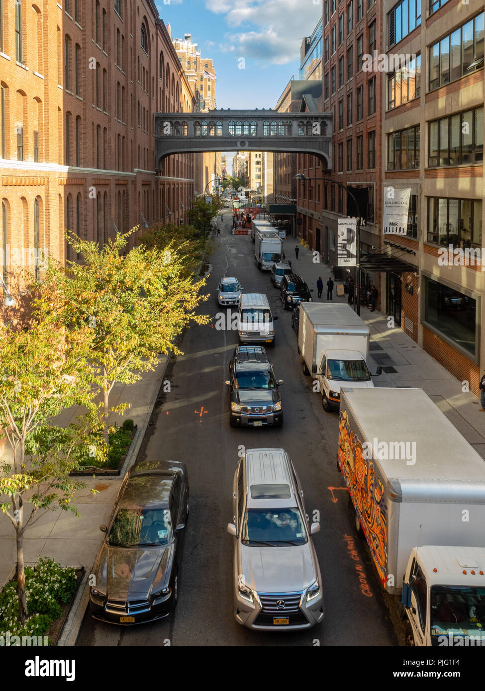 New York High Line From Above High Resolution Stock Photography and ...