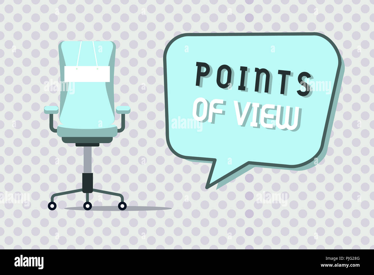 Word writing text Points Of View. Business concept for Interpretation ...