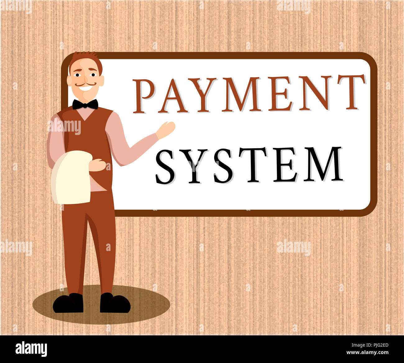 Word writing text Payment System. Business concept for Compensation ...