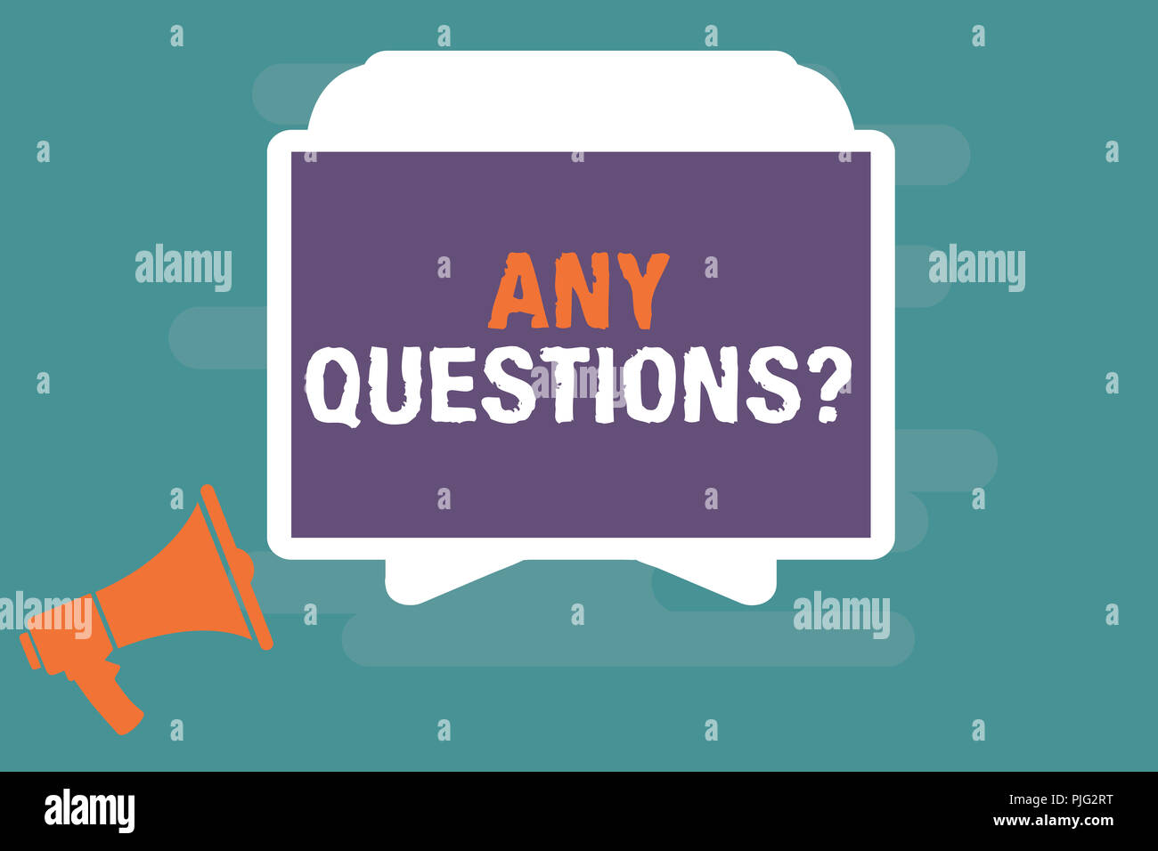 Conceptual hand writing showing Any Questions question. Business photo ... Conceptual hand writing showing Any Questions question. Business photo ...