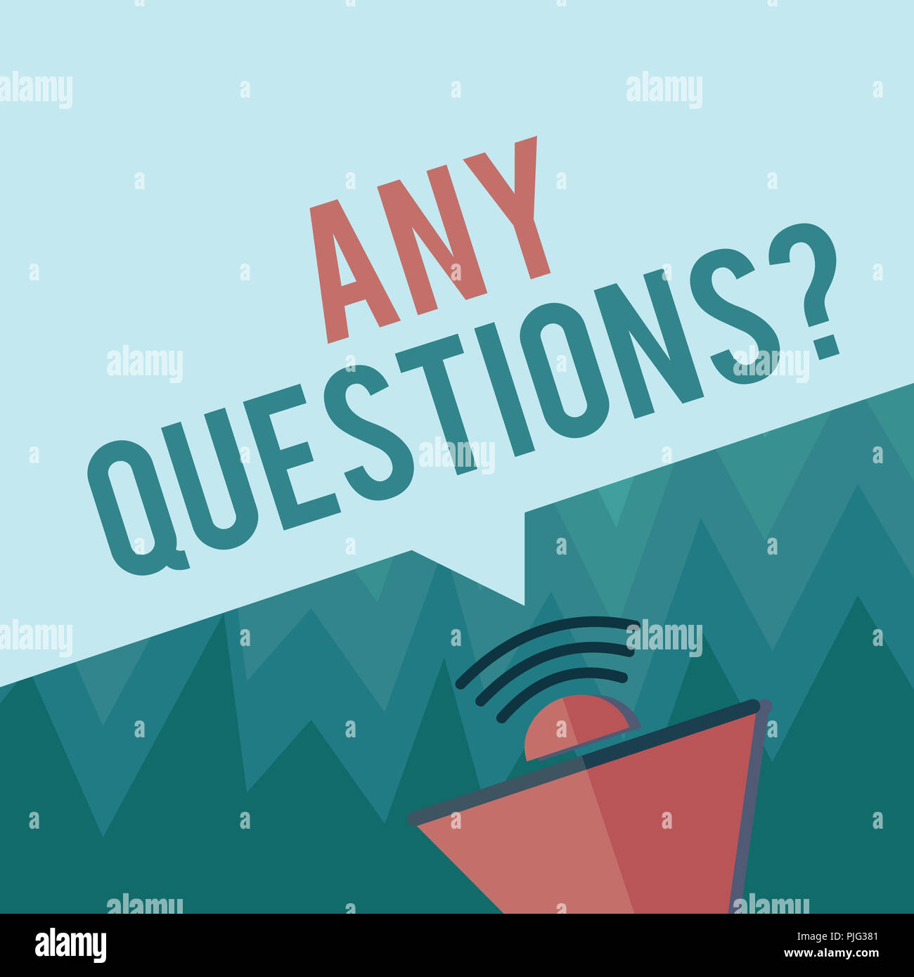 Conceptual hand writing showing Any Questions question. Business photo ... Conceptual hand writing showing Any Questions question. Business photo ...