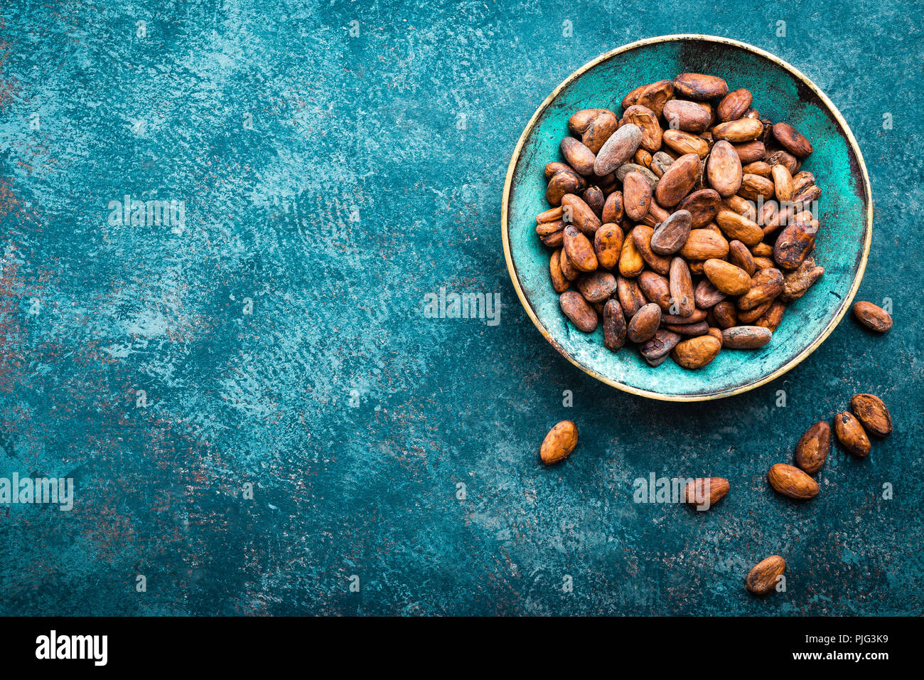 Cocoa beans. Cocoa background Stock Photo - Alamy