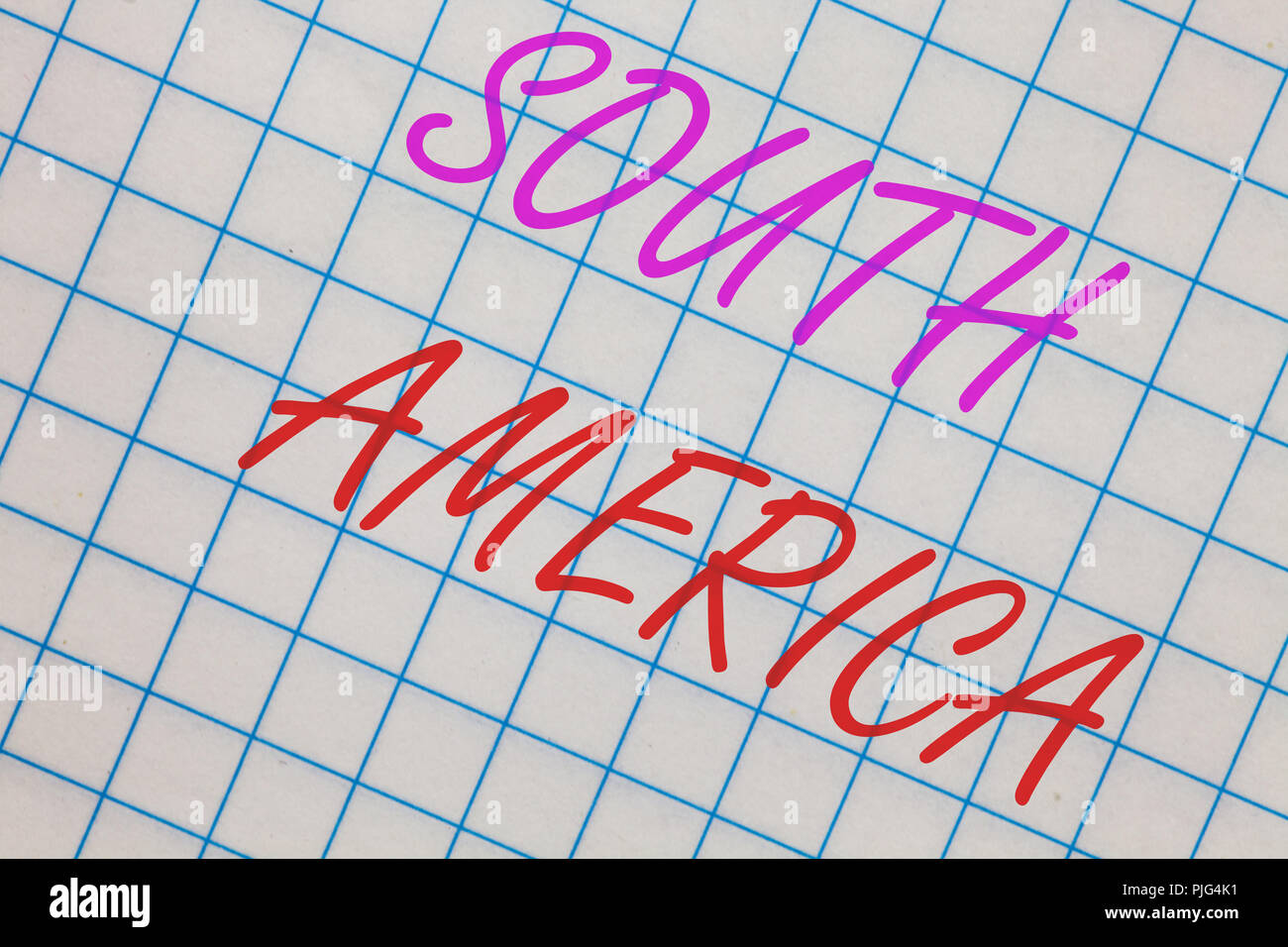 Word writing text South America. Business concept for Continent in ...