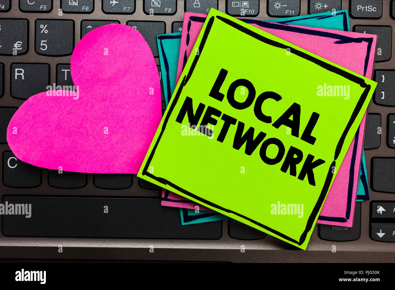 Text sign showing Local Network. Conceptual photo Intranet LAN Radio ...