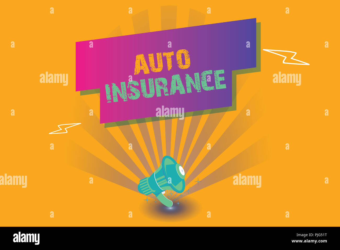 Conceptual hand writing showing Auto Insurance. Business photo text ...