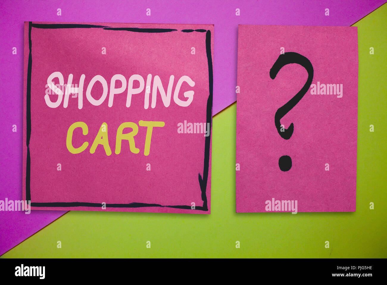 Writing note showing Shopping Cart. Business photo showcasing Case ...