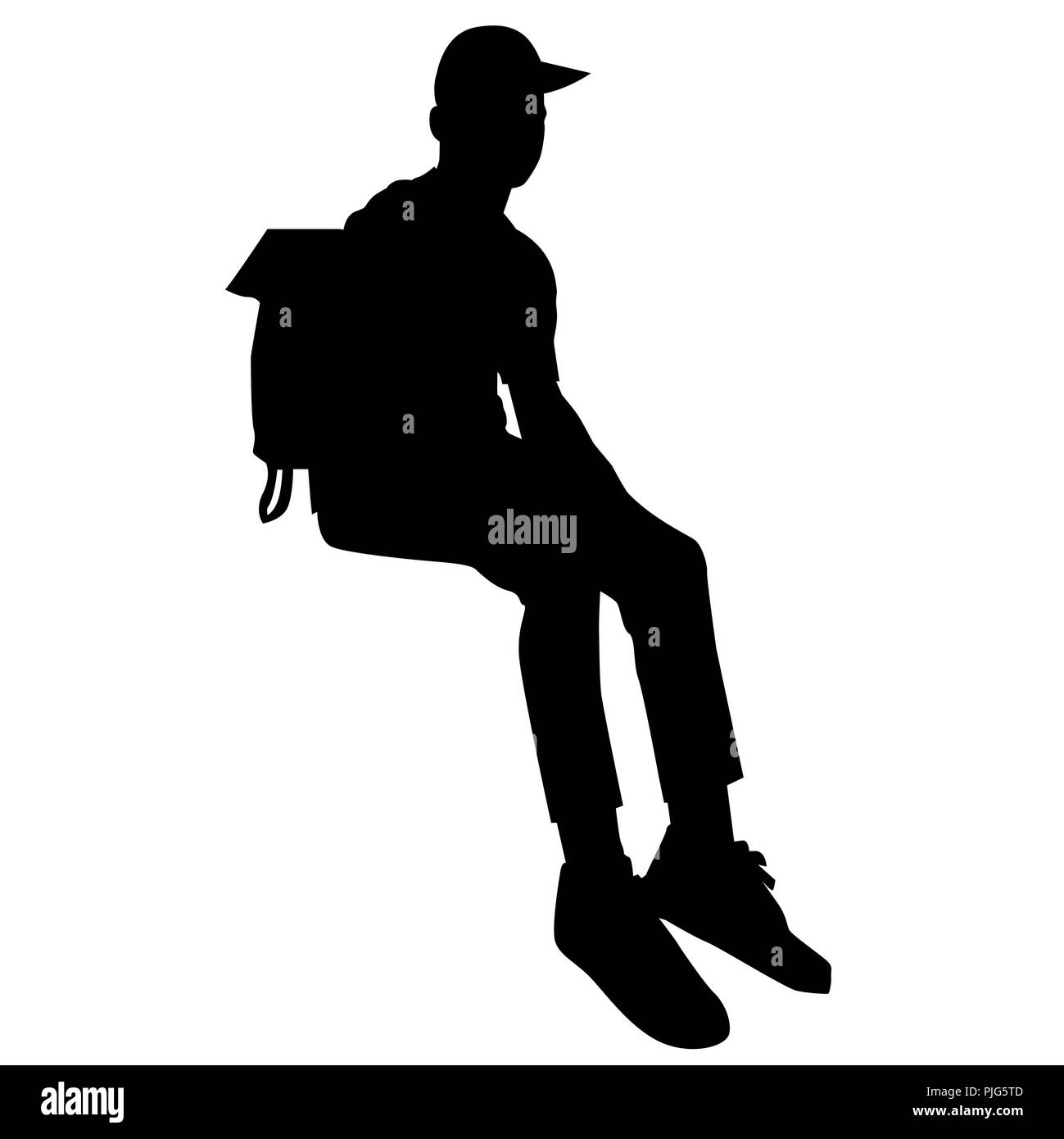 Backpack vector vectors hi-res stock photography and images - Alamy