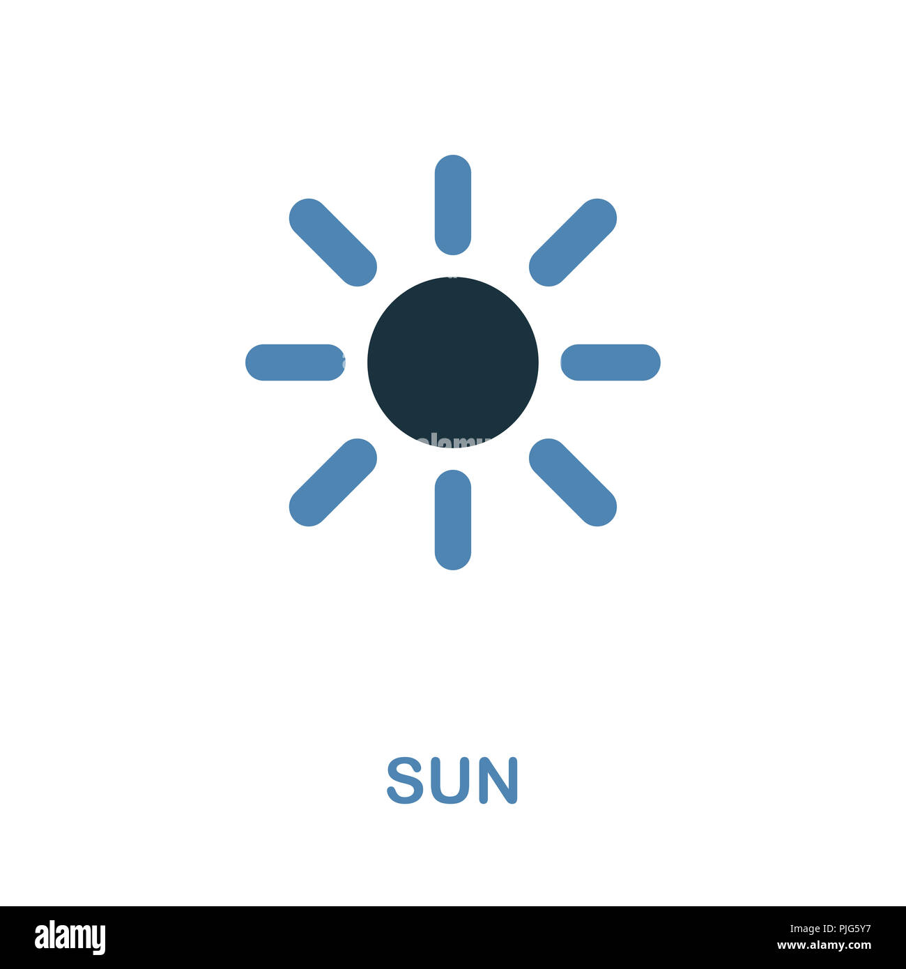 Sun pictogram hi-res stock photography and images - Alamy