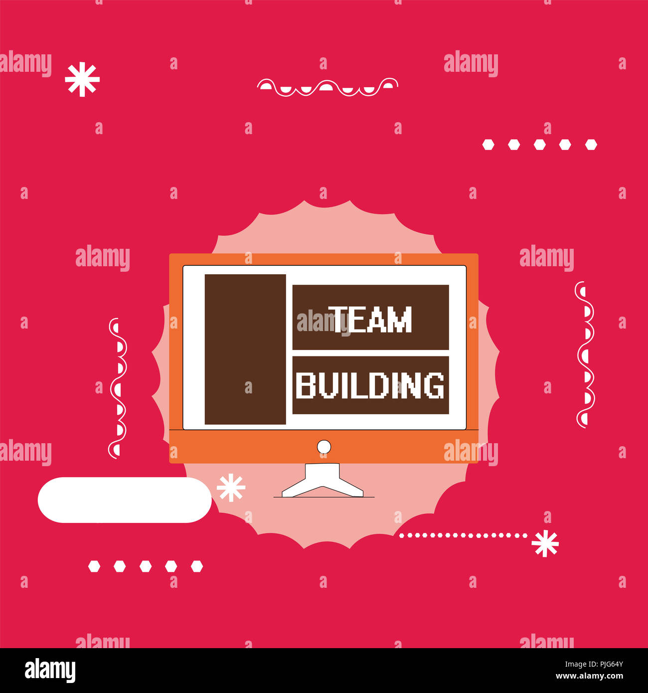 Text sign showing Team Building. Conceptual photo Types of activities ...