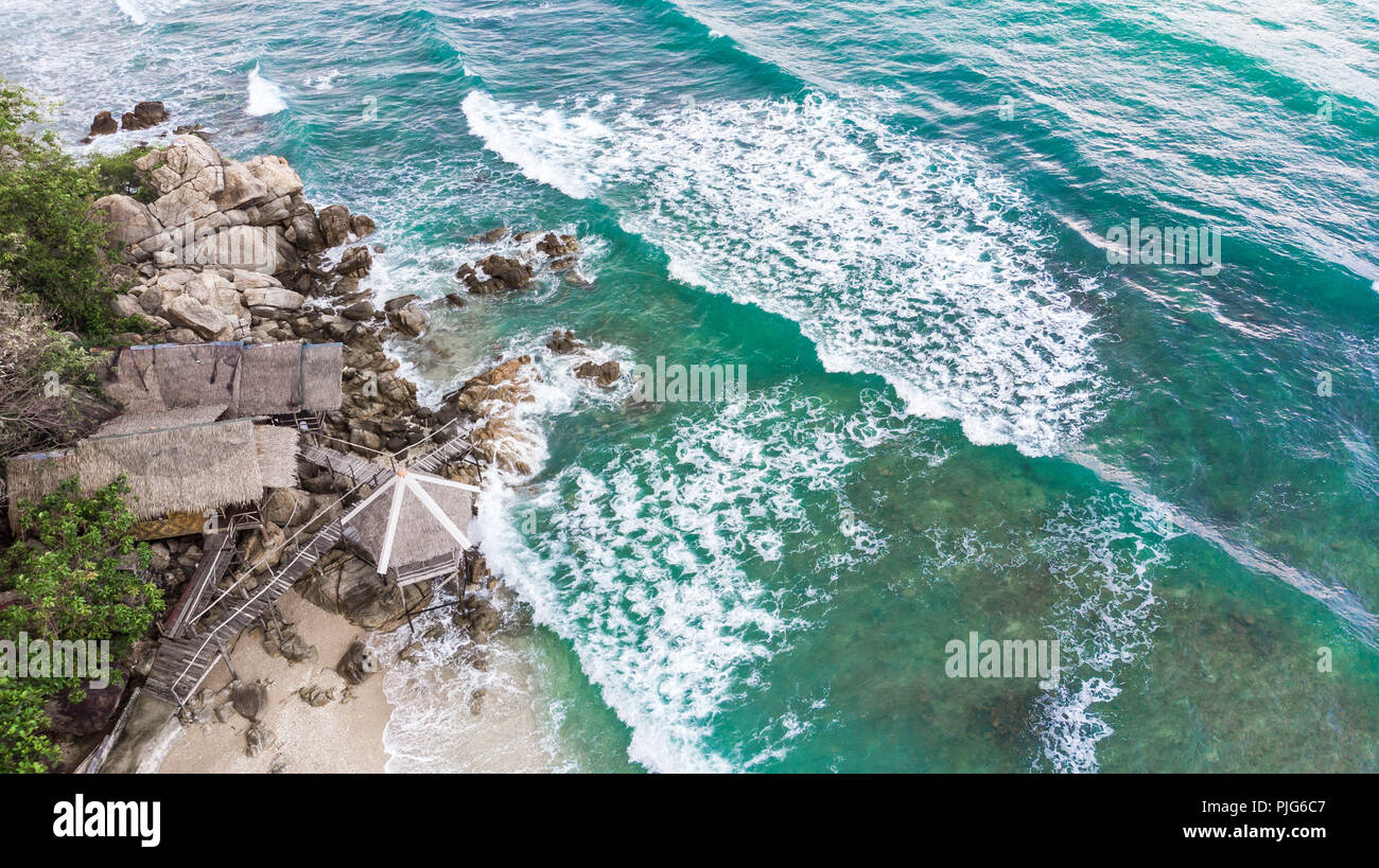 Aerial drone sky perfect sea hi-res stock photography and images - Alamy