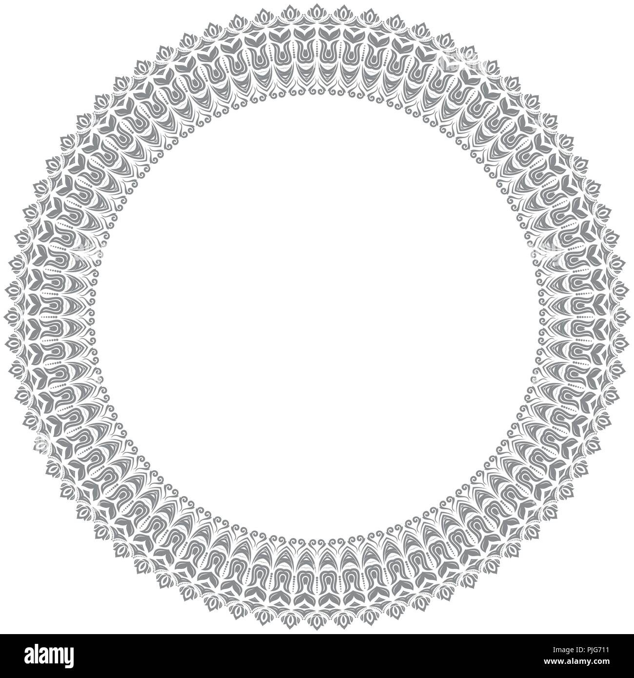 Grey border frame hi-res stock photography and images - Alamy