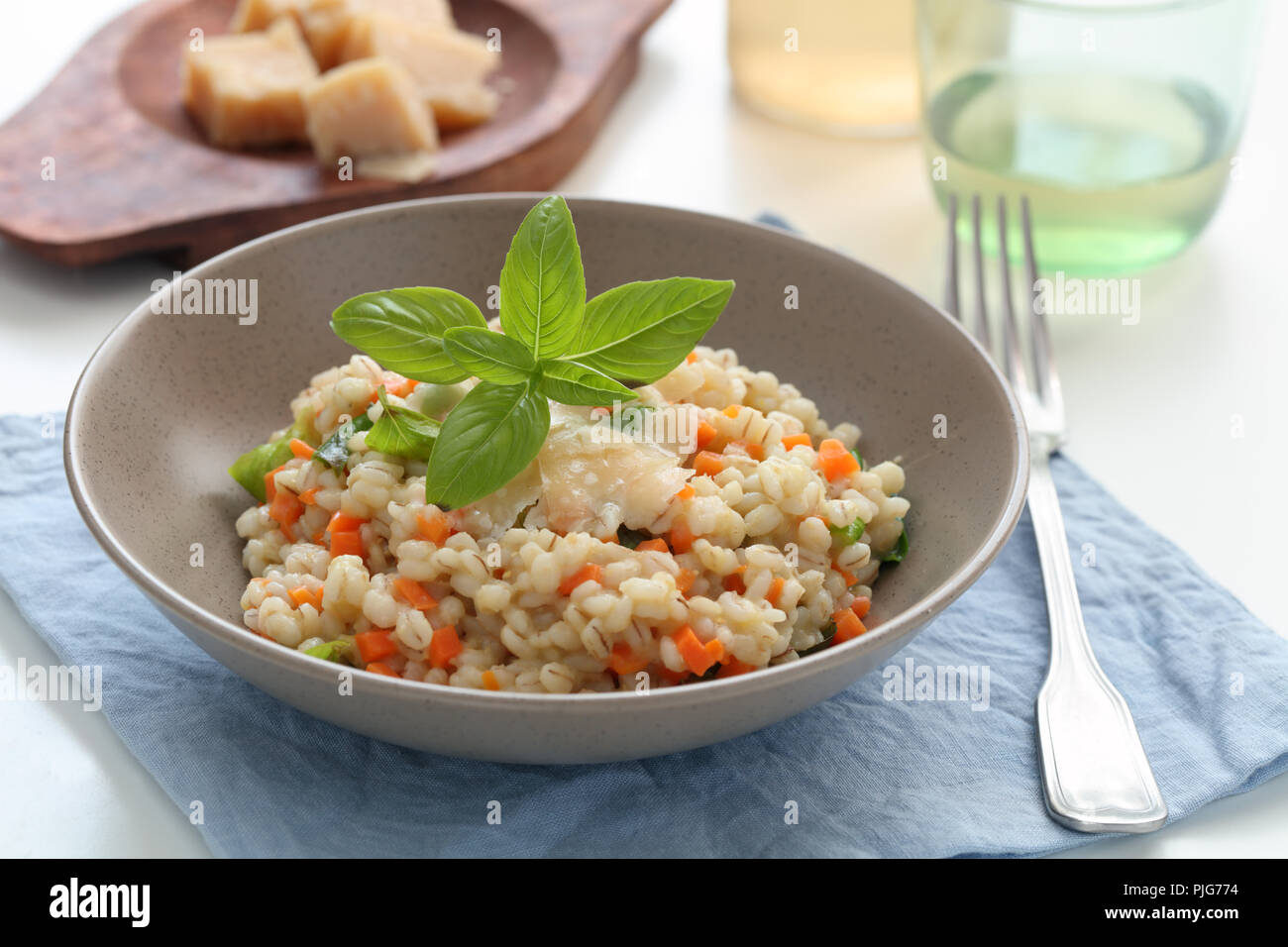 Barley risotto hi-res stock photography and images - Alamy