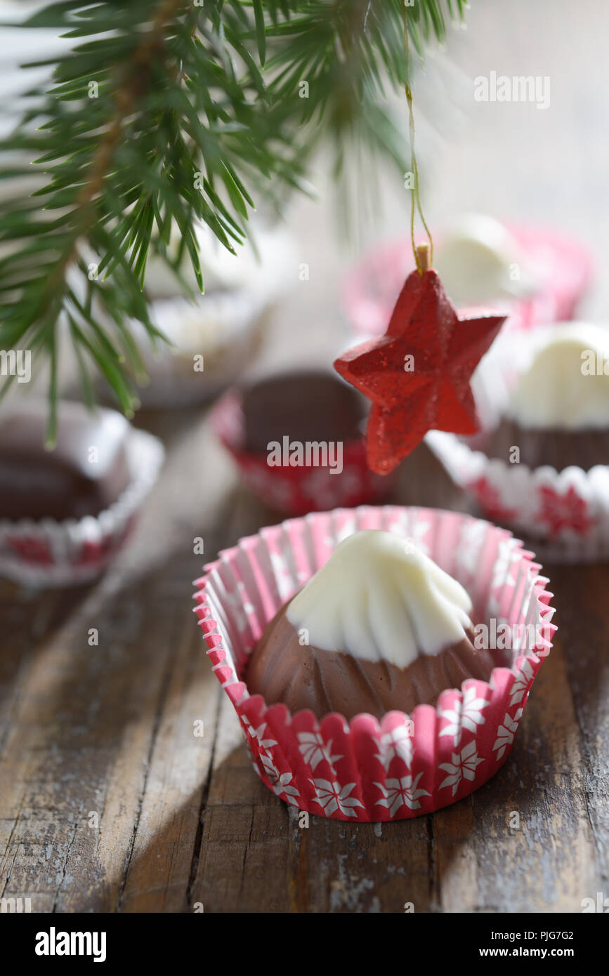 Christmas candy chocolate hi-res stock photography and images - Alamy