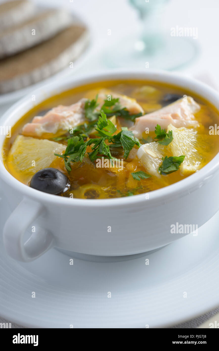 Fish solyanka hi-res stock photography and images - Alamy