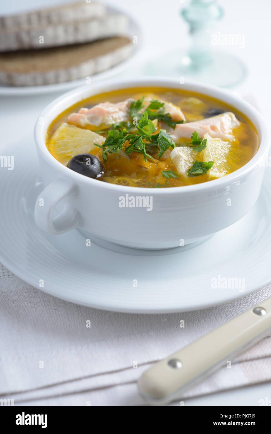 Fish solyanka hi-res stock photography and images - Alamy