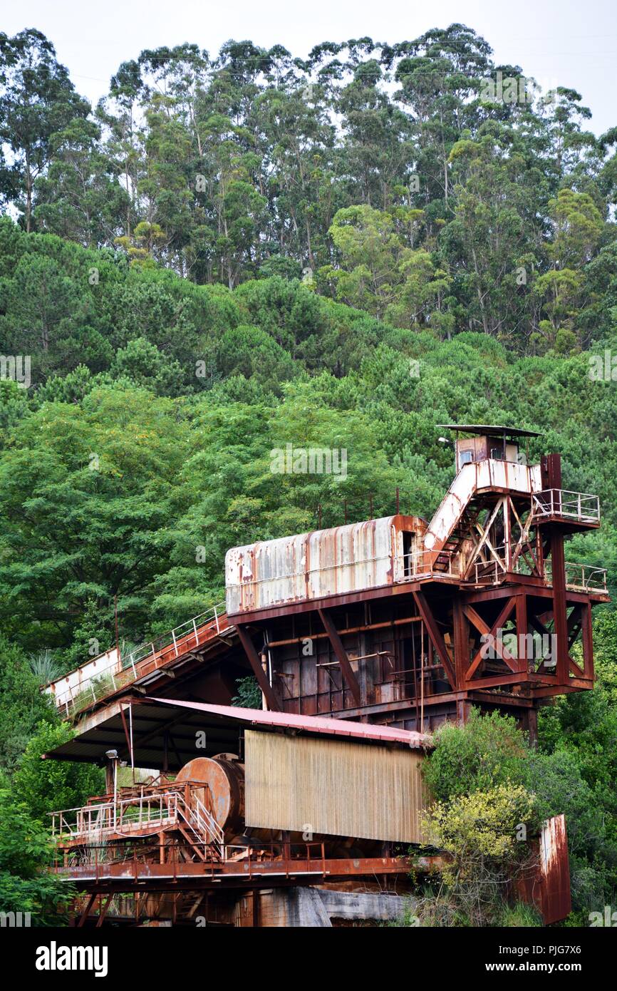 Abandoned factory in nature hi-res stock photography and images - Alamy