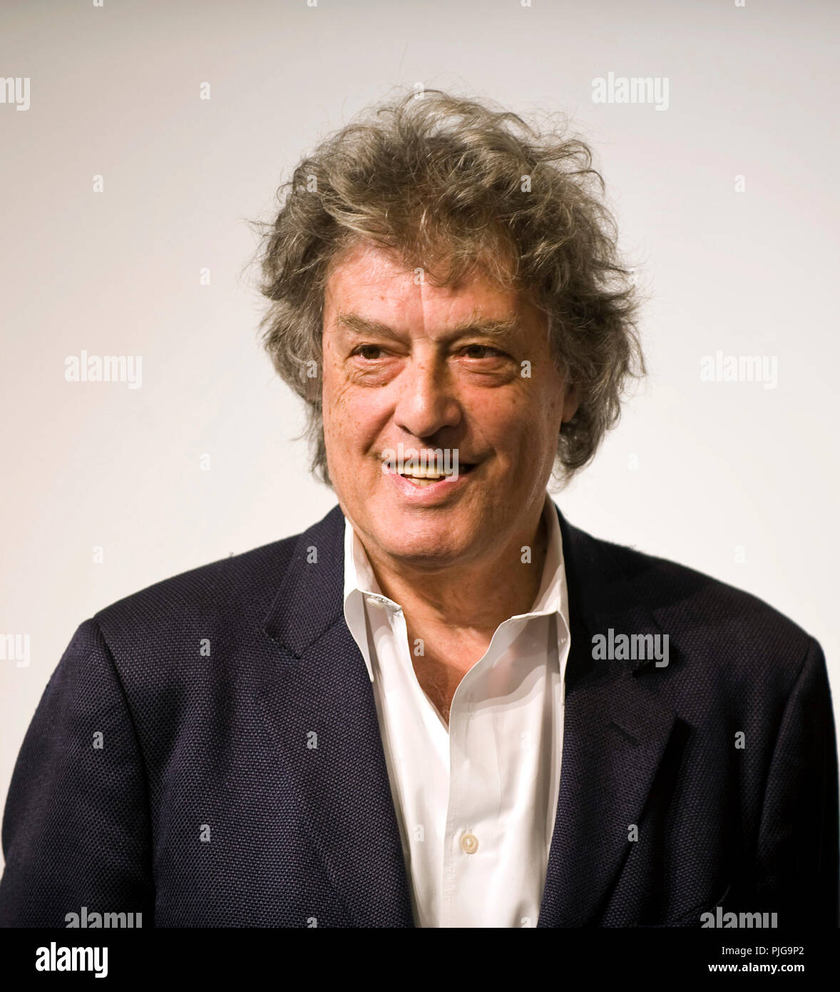 British playwright Tom Stoppard attends a media event formally ...