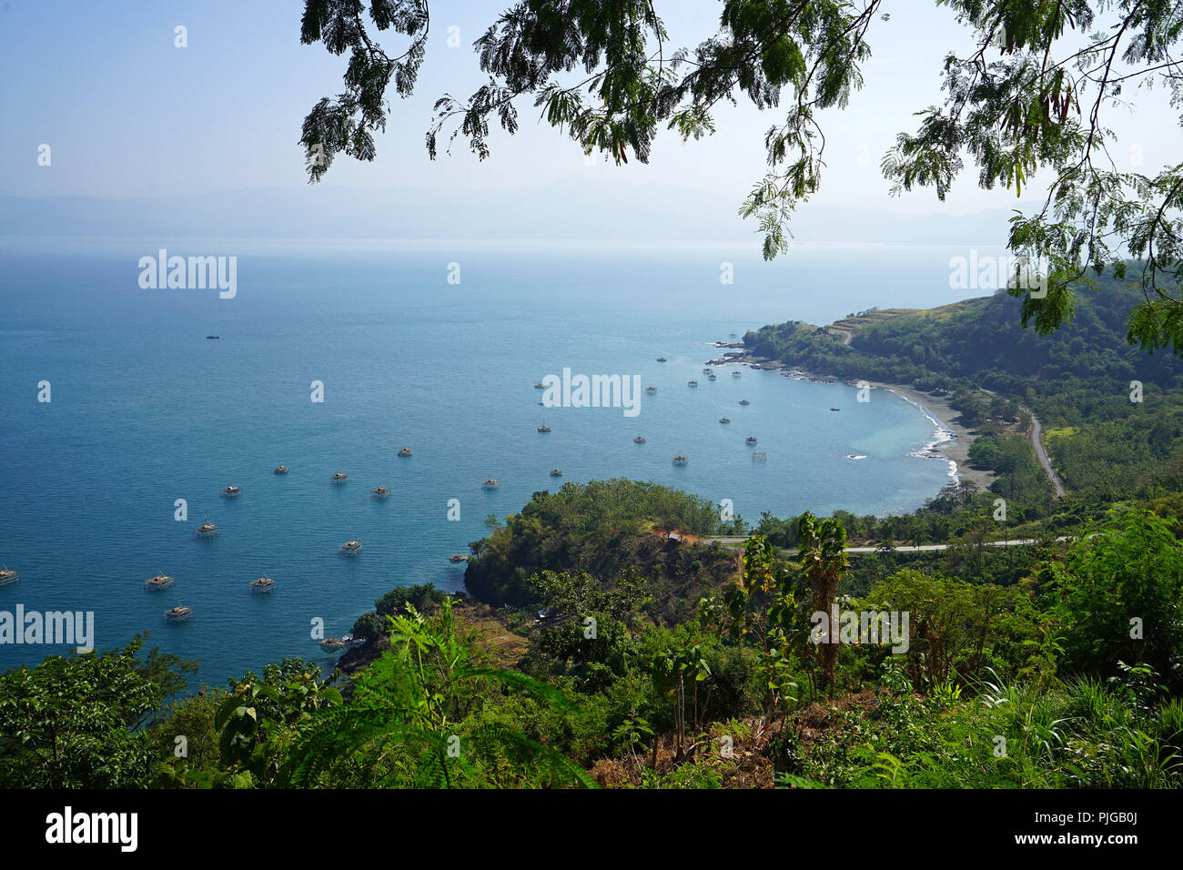 Puncak Gebang, Geopark Ciletuh, Sukabumi, West Java, Indonesia Stock ...