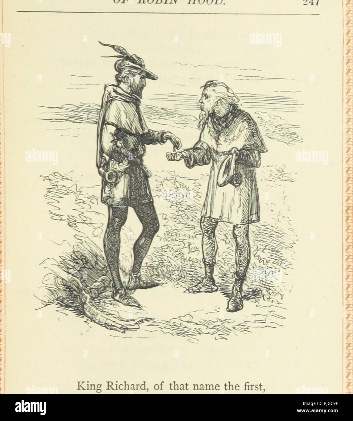 Historical art image of robin hood hi-res stock photography and images ...
