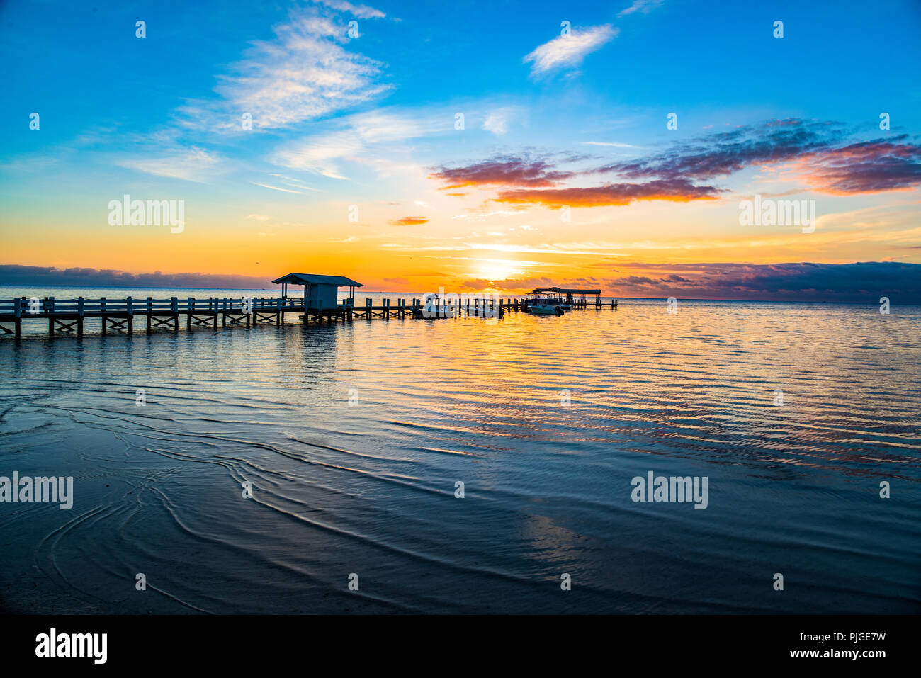 Islamorada Florida Keys FL Sunrise Stock Photo - Alamy