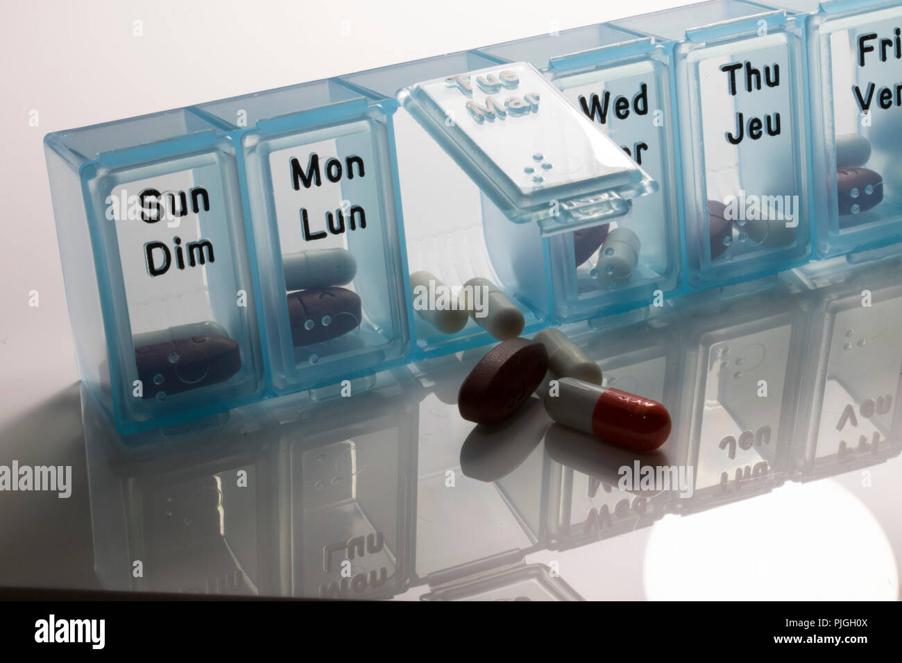 Daily medicine for health and longevity. Vitamins for illness and ...