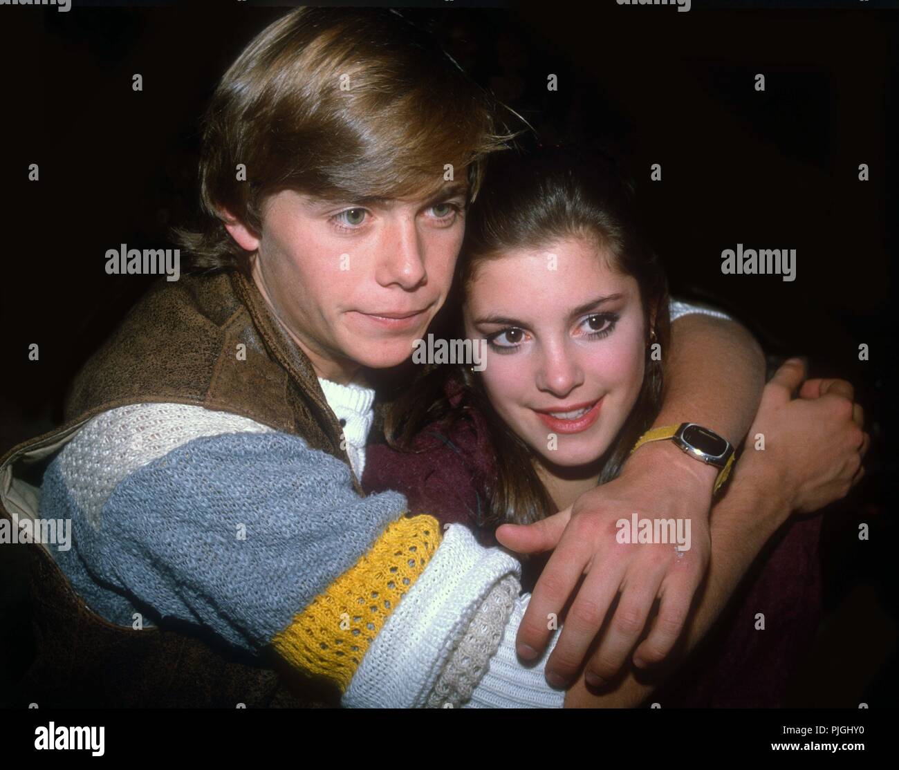 Chris Atkins Cindy Gibb 1982 Credit: Adam Scull/Photolink/MediaPunch ...