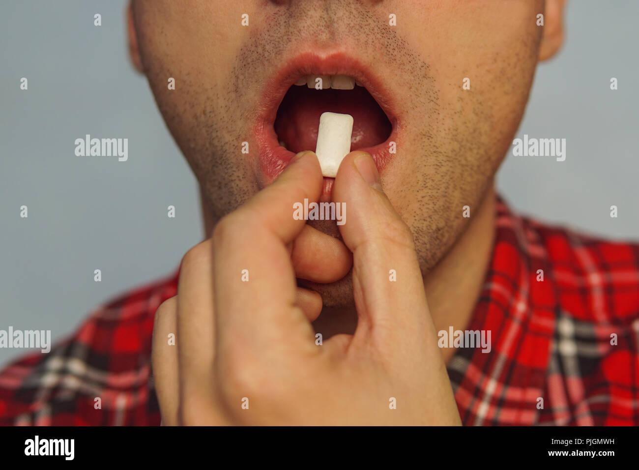 Nicotine gum hi-res stock photography and images - Alamy