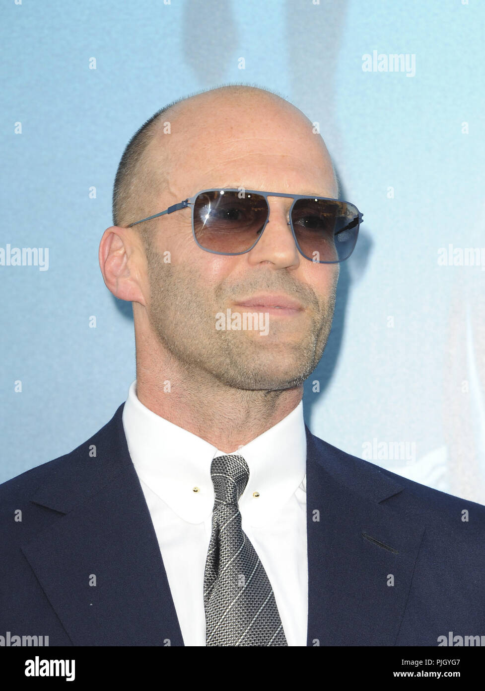 Film Premiere The Meg Featuring: Jason Statham Where: Los Angeles ...