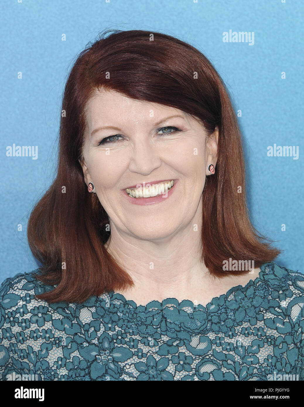 Film Premiere The Meg Featuring: Kate Flannery Where: Los Angeles ...