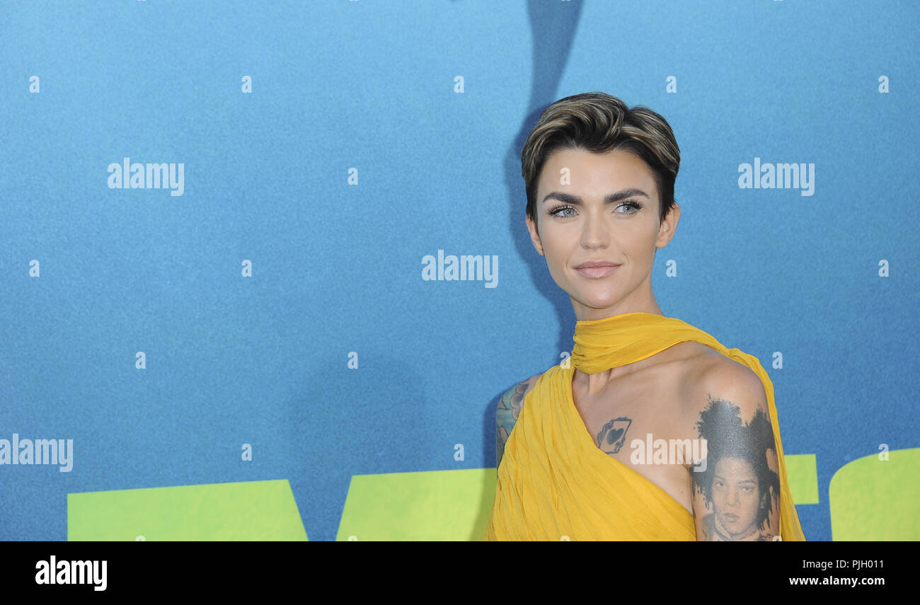 Film Premiere The Meg Featuring: Rudy Rose Where: Los Angeles ...