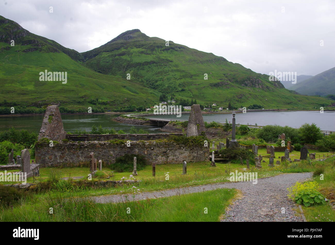 Kintail, St Dubhthac's Church, Clachan Duich Burial Ground. John o ...