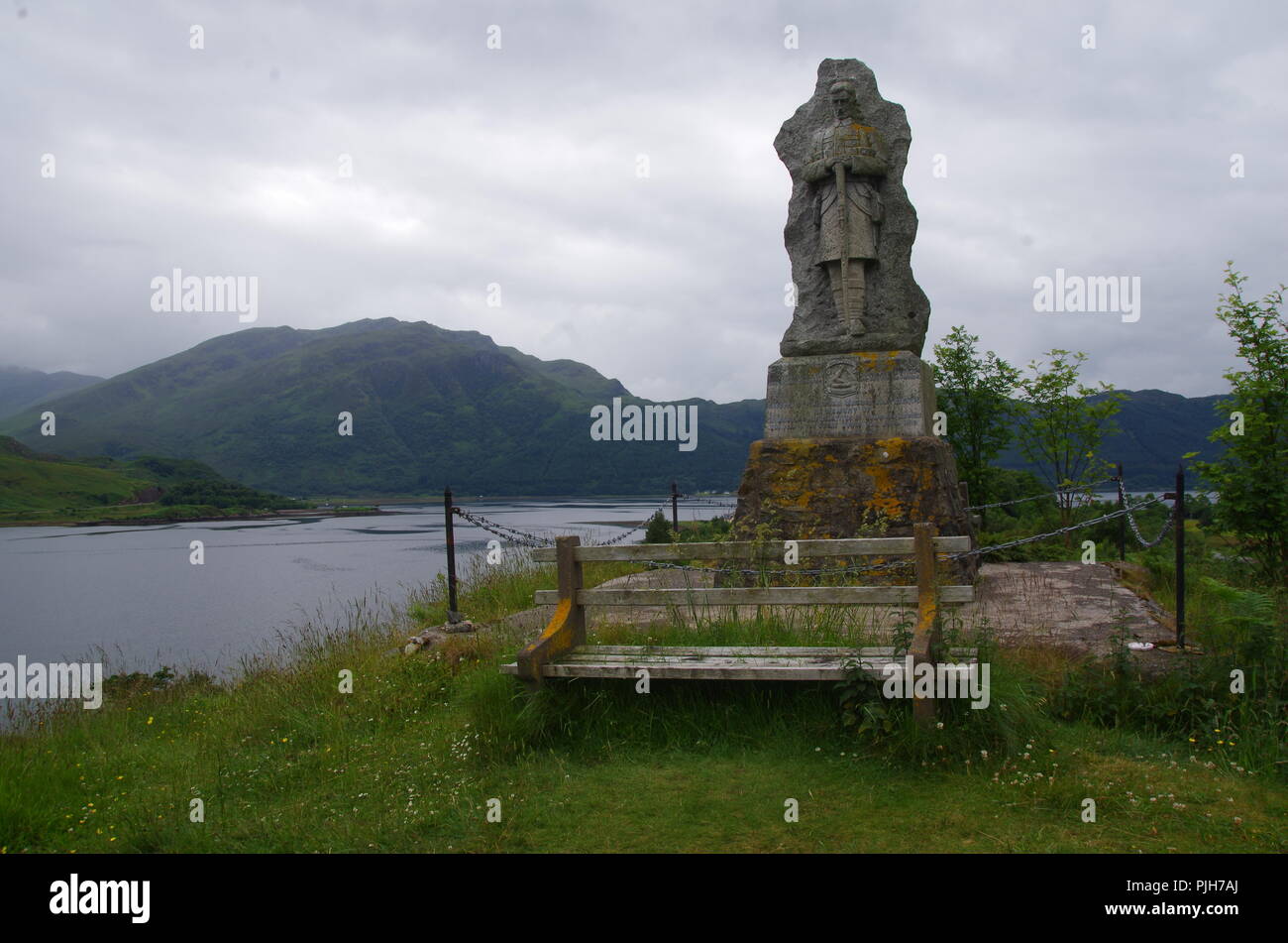 Kintail, St Dubhthac's Church, Clachan Duich Burial Ground. John o ...