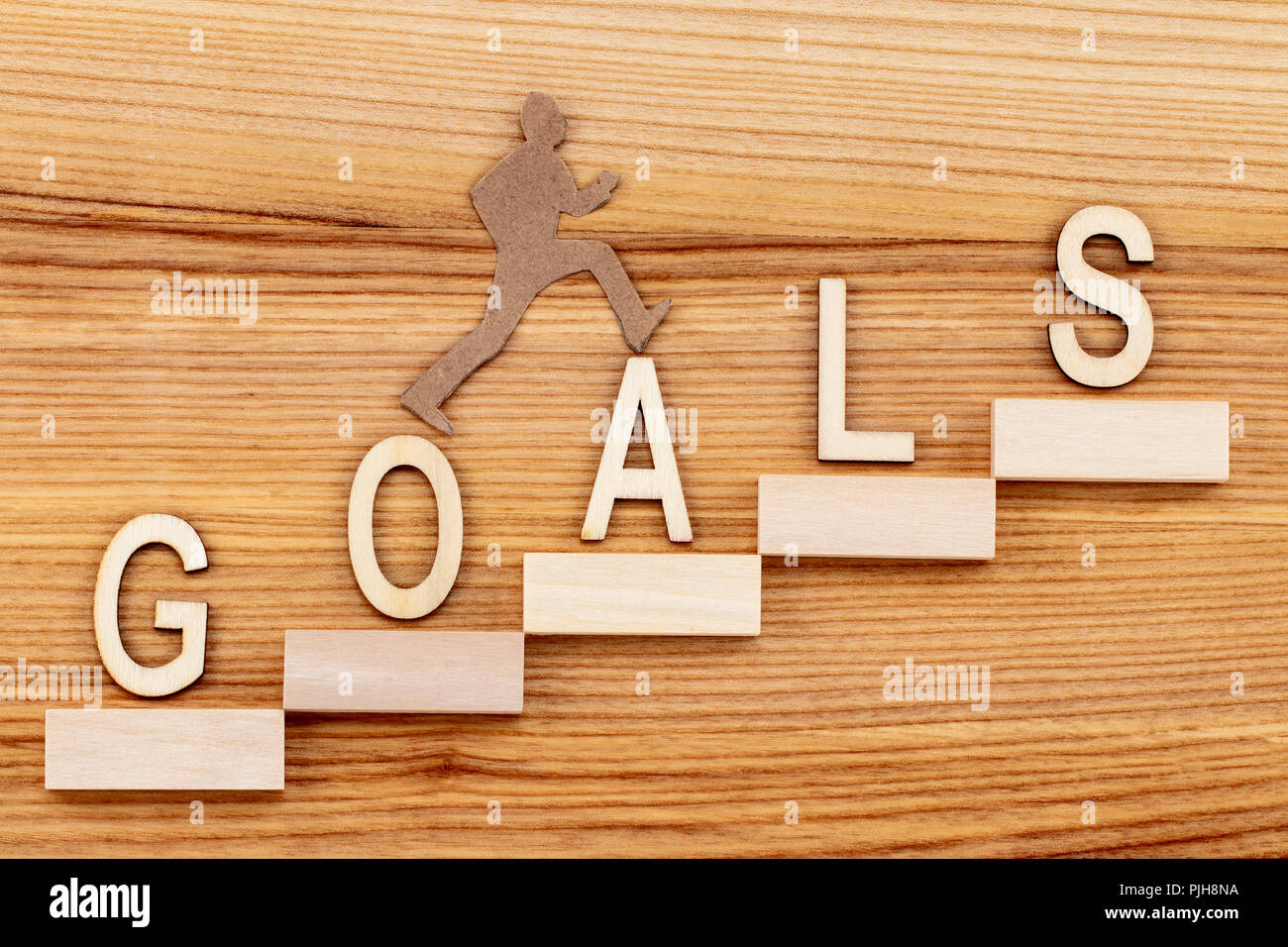 Ladder man motivation occupation hi-res stock photography and images ...