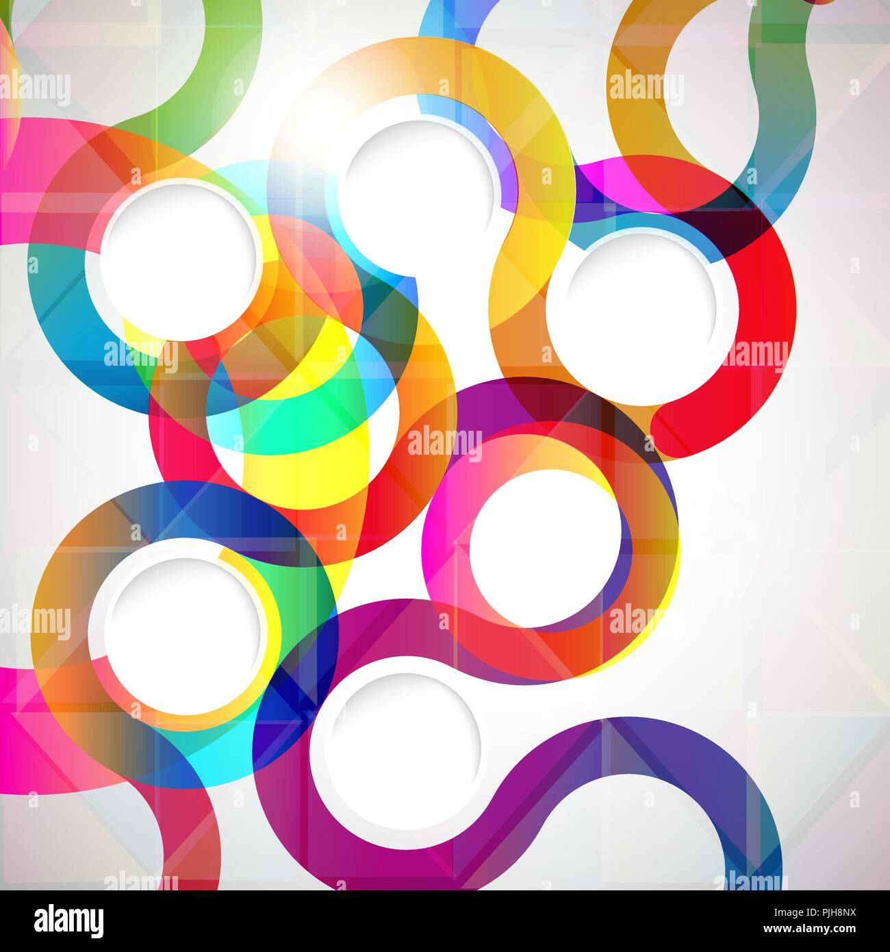 Abstract background with vector design elements Stock Vector Image ...