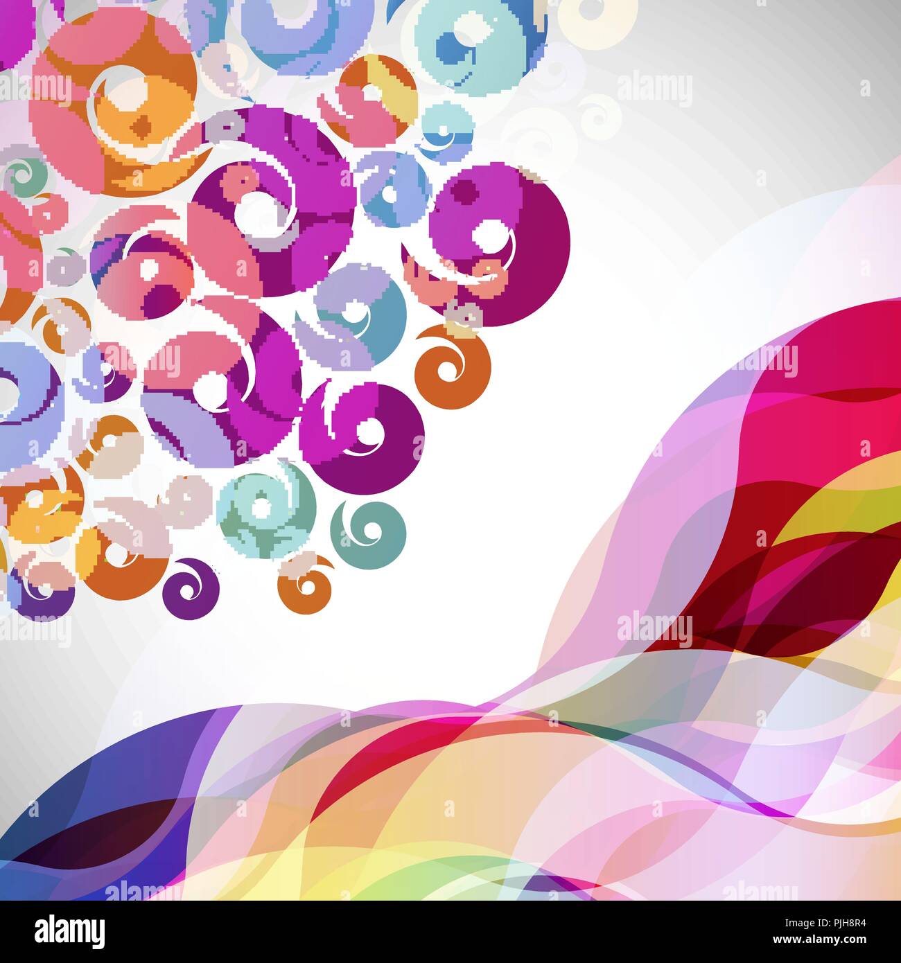 abstract background with design elements. vector Stock Vector Image ...