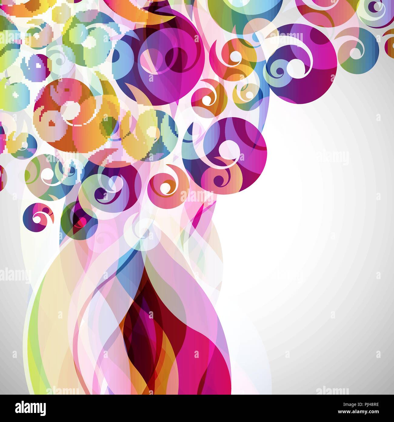 abstract background with design elements. vector Stock Vector Image ...