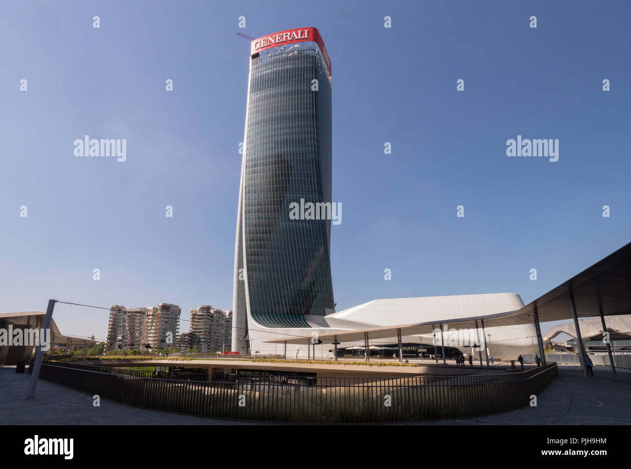 Zaha Hadid Architects, new Generali Tower, 2017 - twisted skyscraper ...