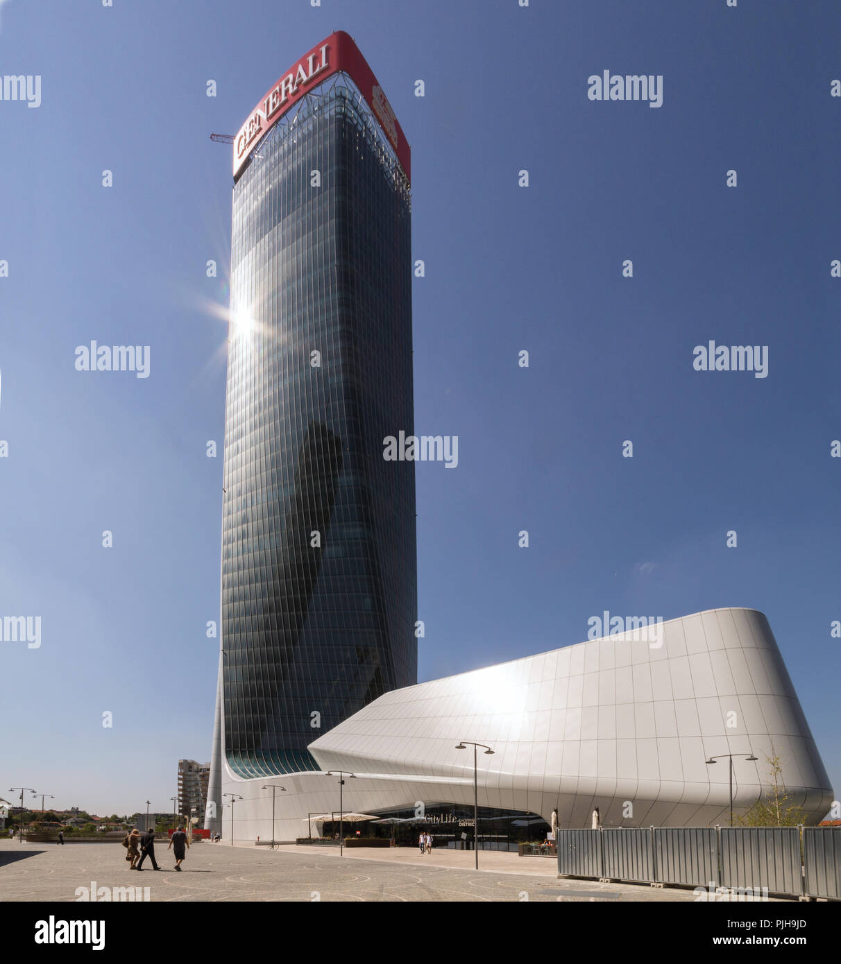 Zaha Hadid Architects, new Generali Tower, 2017 - twisted skyscraper ...