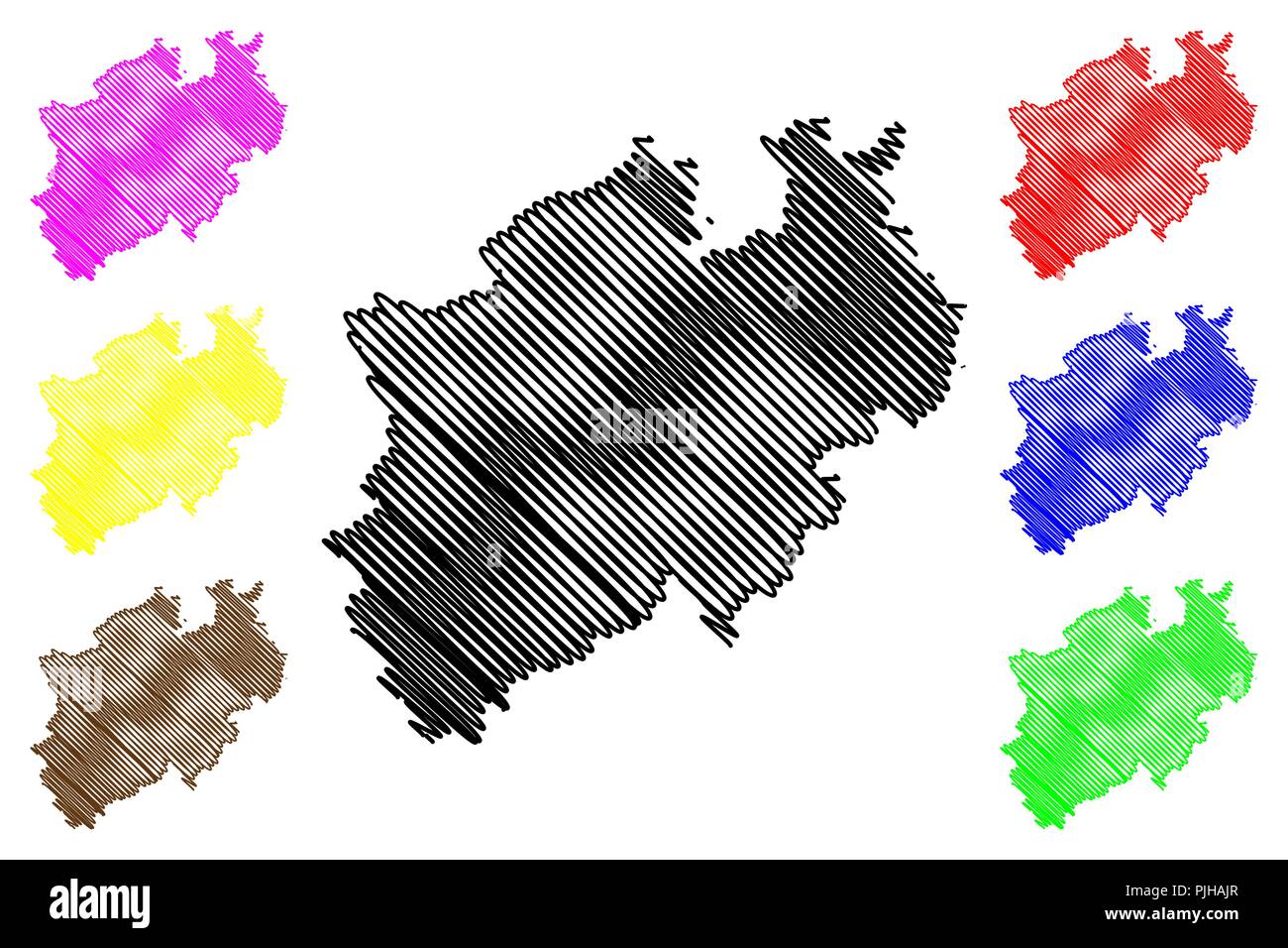 North Rhine-Westphalia (Federal Republic of Germany, State of Germany ...