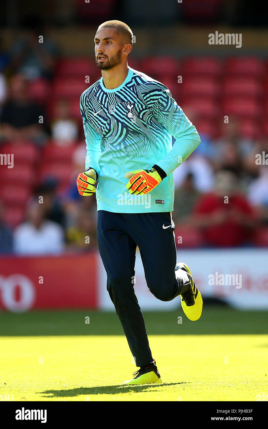 Alfie Whiteman, Tottenham Hotspur goalkeeper Stock Photo - Alamy