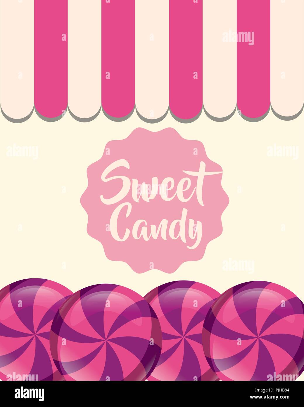 sweet candy concept Stock Vector Image & Art - Alamy