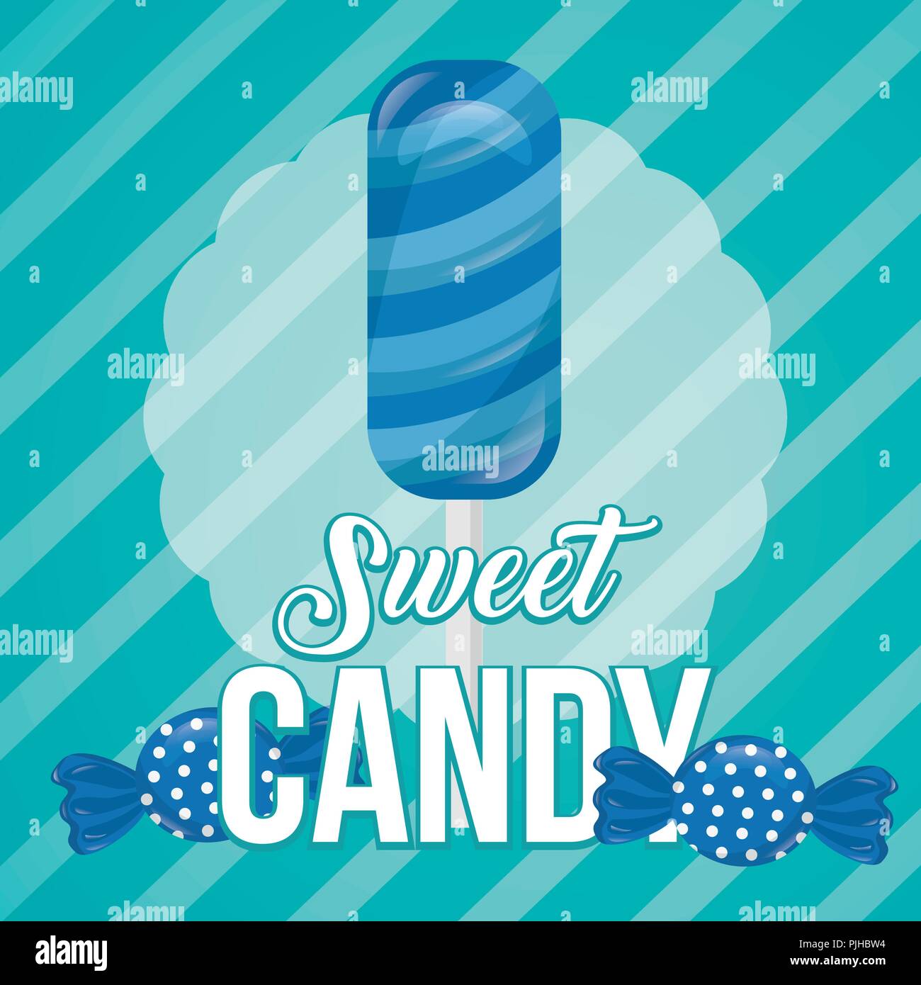 Mint creams sweets Stock Vector Images - Alamy
