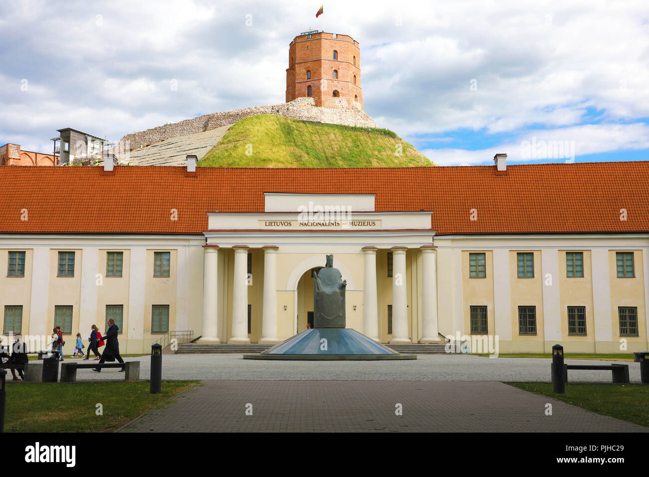 VILNIUS, LITHUANIA - JUNE 7, 2018: National Museum of Lithuania in ...
