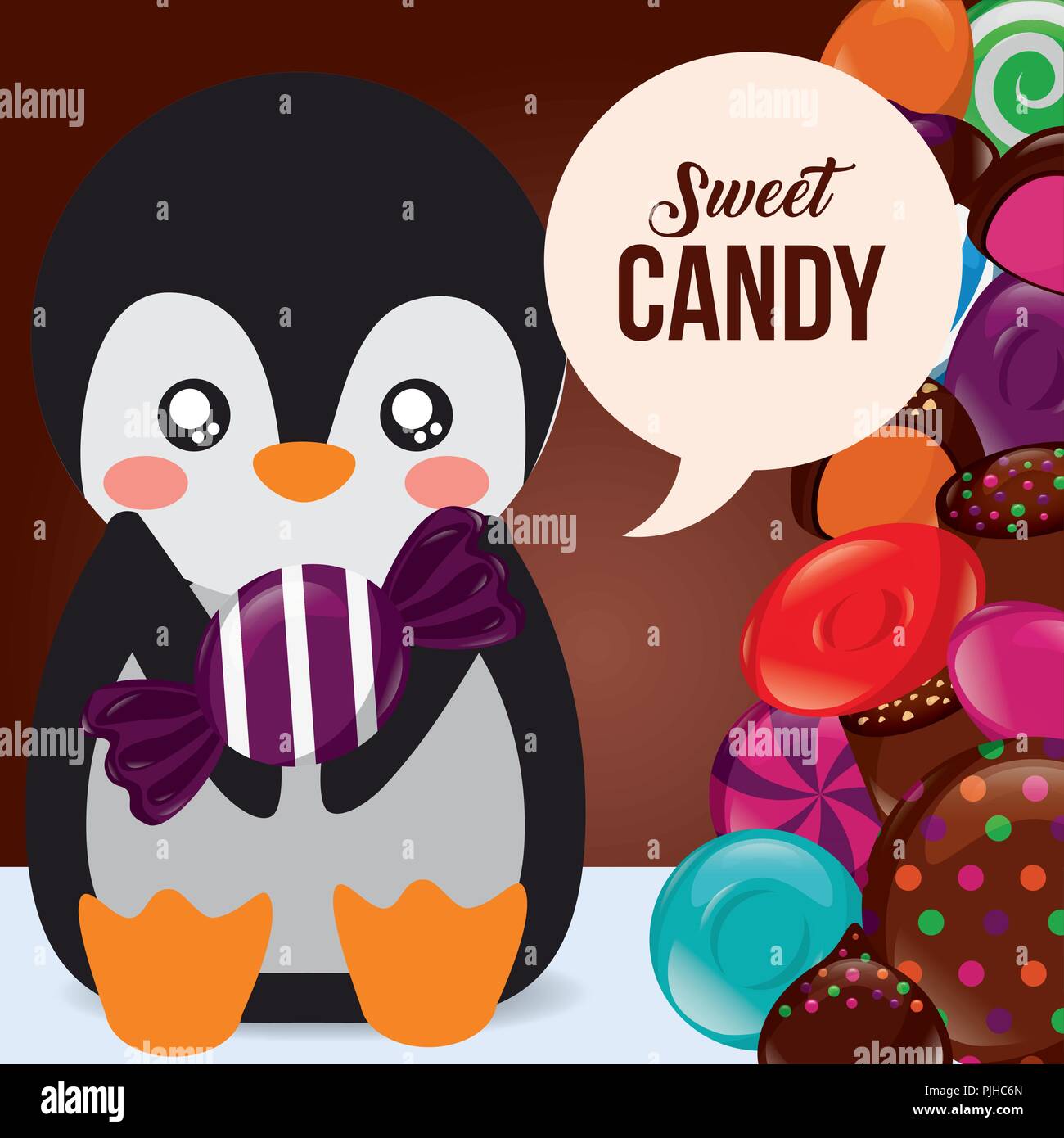 sweet candy concept Stock Vector Image & Art - Alamy
