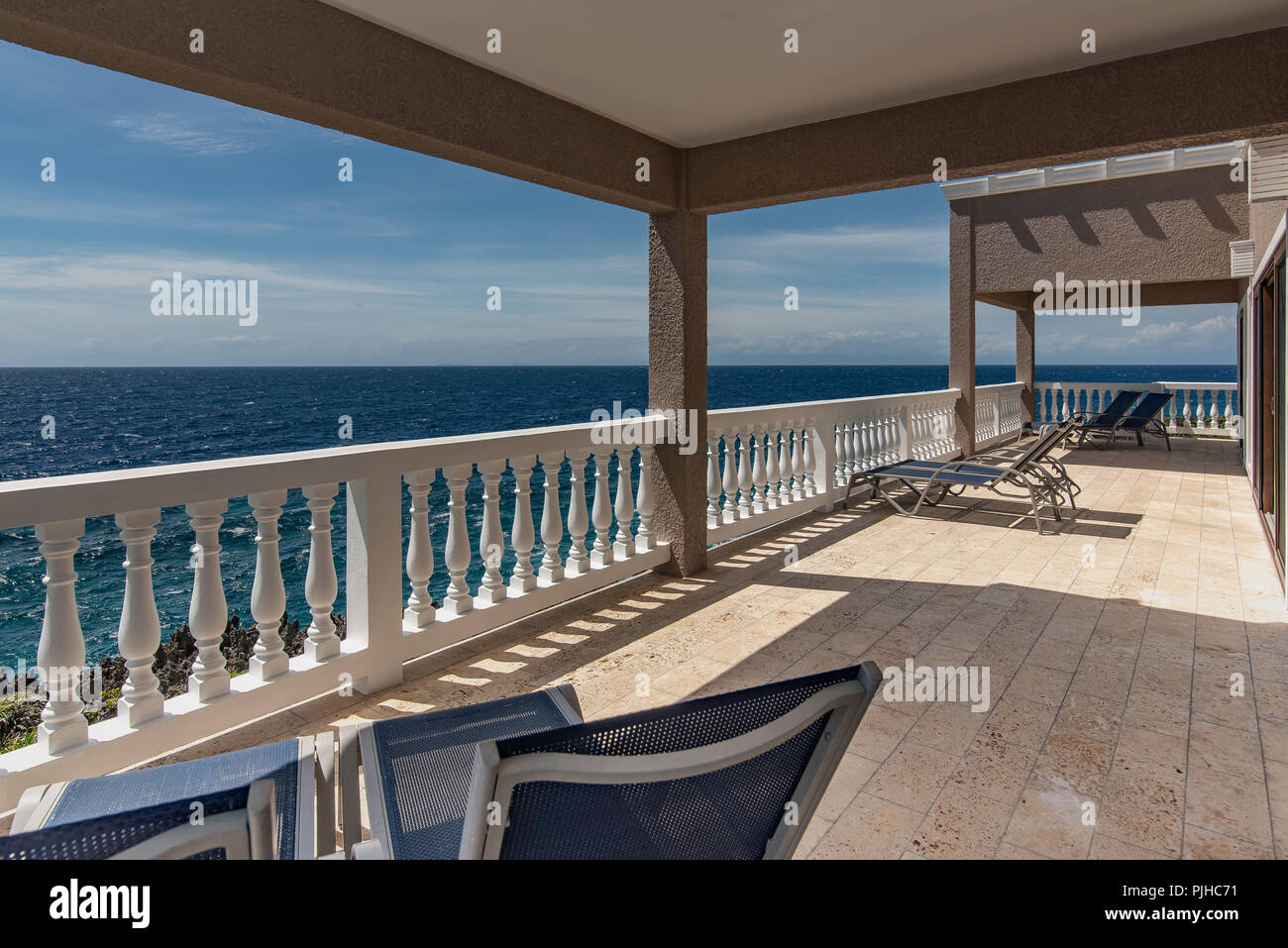 View from balcony covered hi-res stock photography and images - Alamy