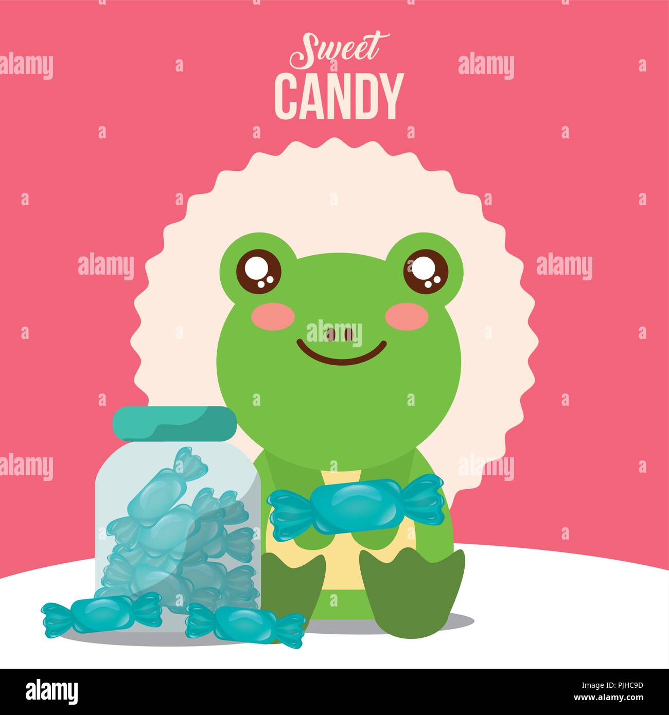 Frog candy Stock Vector Images - Alamy