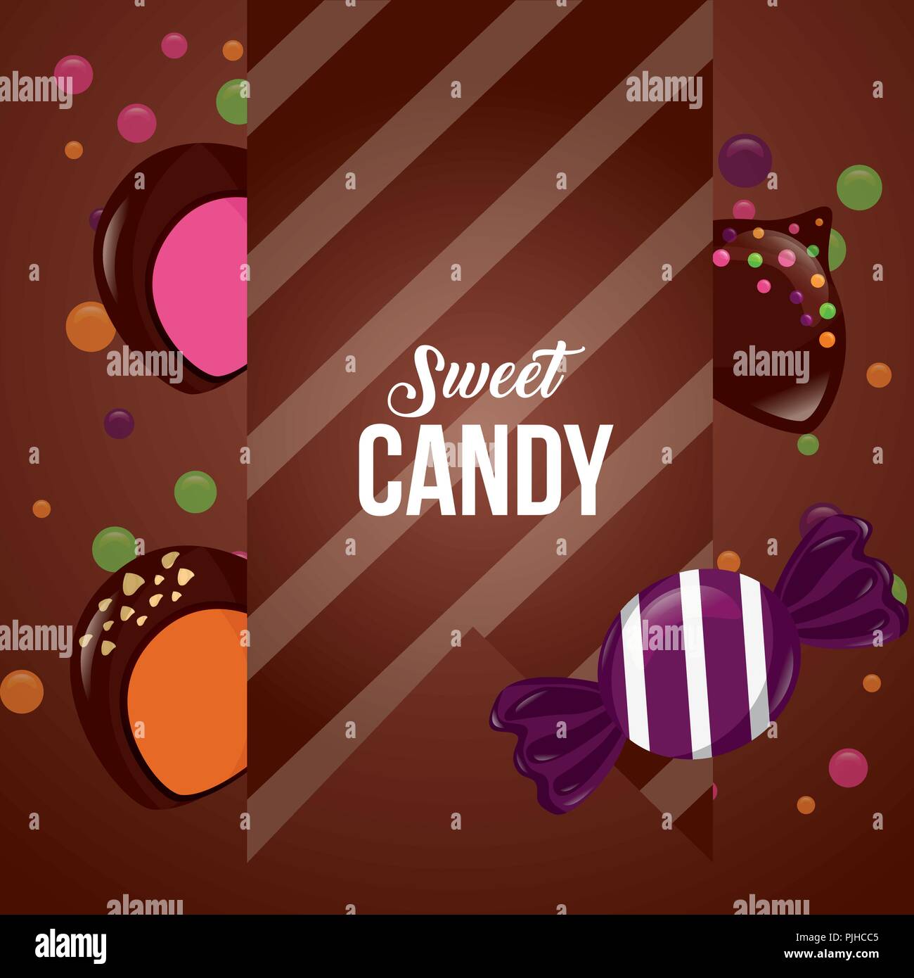 sweet candy concept Stock Vector Image & Art - Alamy